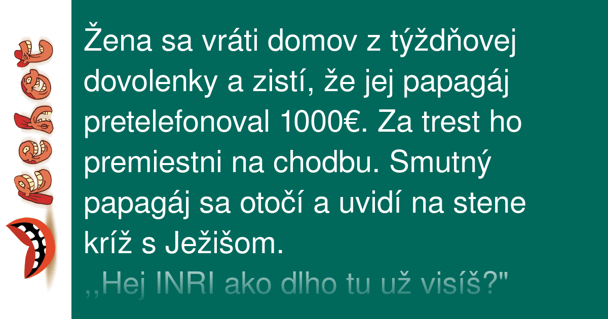 Vtip #22350 | REHOT.sk