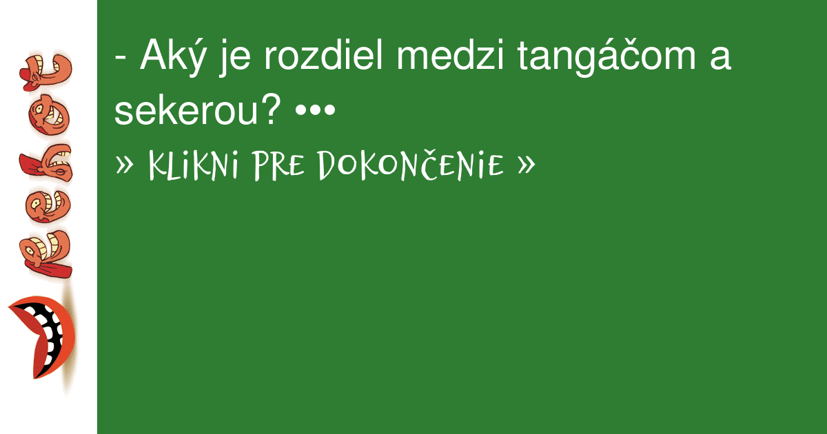 Vtip #22778 | REHOT.sk