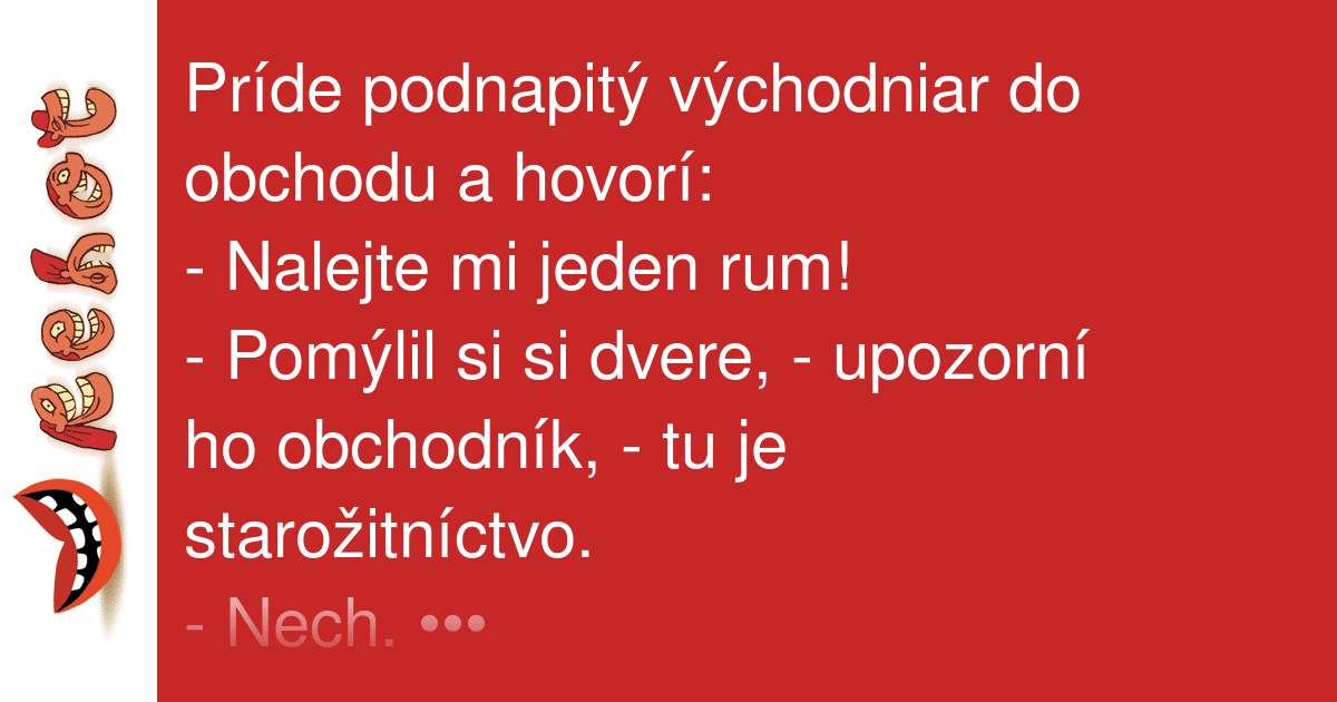 Vtip #23415 | REHOT.sk