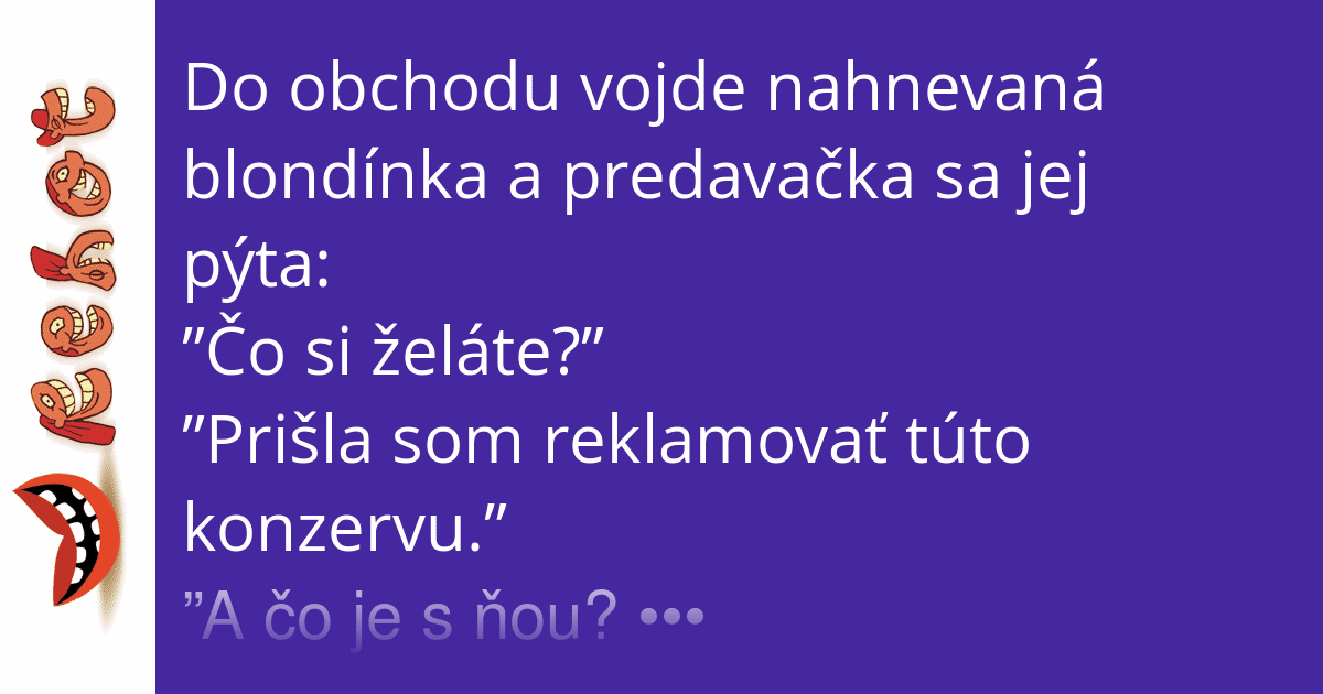 Vtip #2481 | REHOT.sk