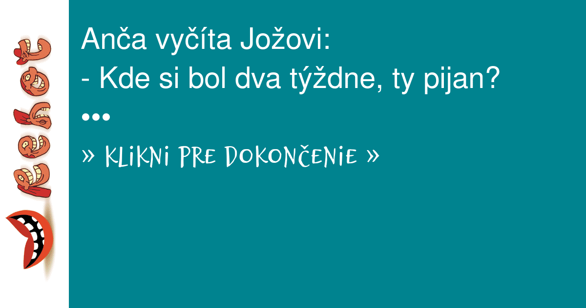 Vtip #29420 | REHOT.sk