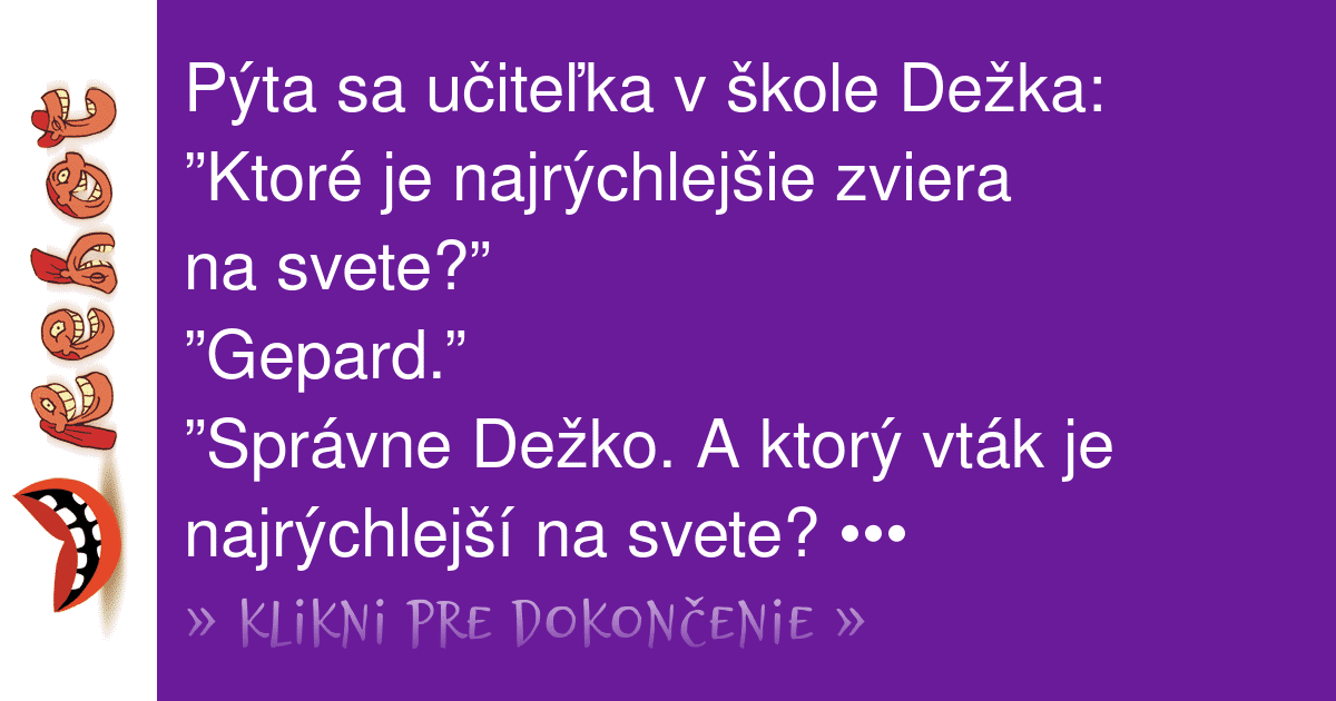 Vtip #3075 | REHOT.sk