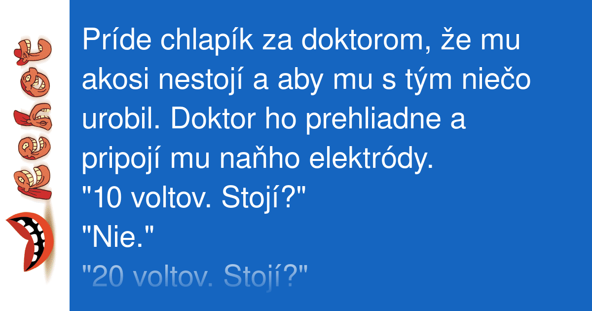 Vtip #3599 | REHOT.sk