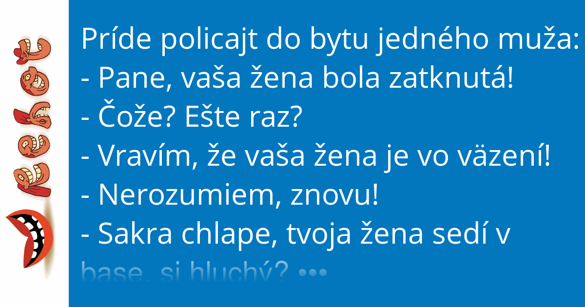 Vtip #6492 | REHOT.sk